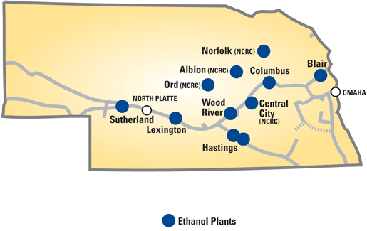 Nebraska Biofuels and Co-Products Facilities | Union Pacific