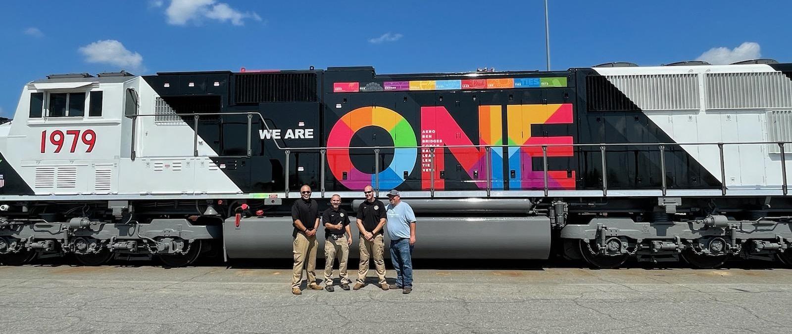 UP: "We Are One" Locomotive