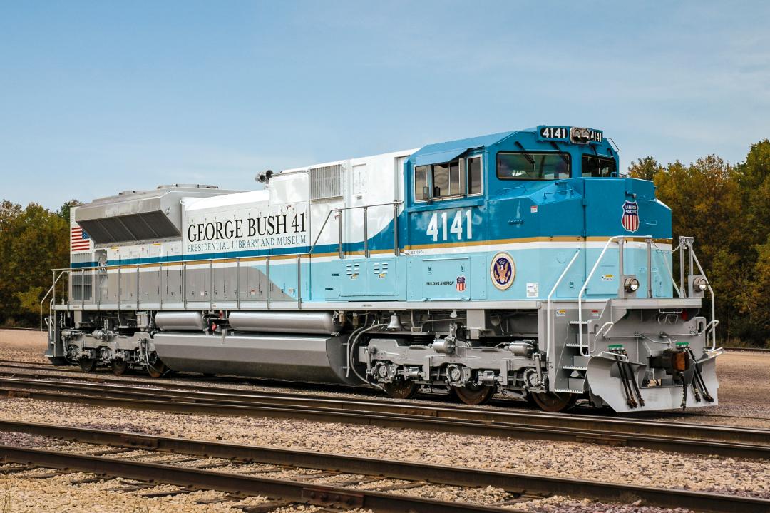 UP: President George H.W. Bush Commemorative Locomotive
