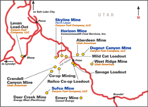 UP: Utah Mines