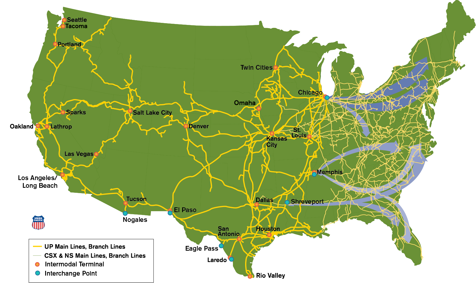 UP: Domestic-Intermodal