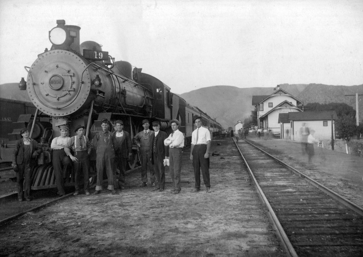 UP: Courting at the Train Depot